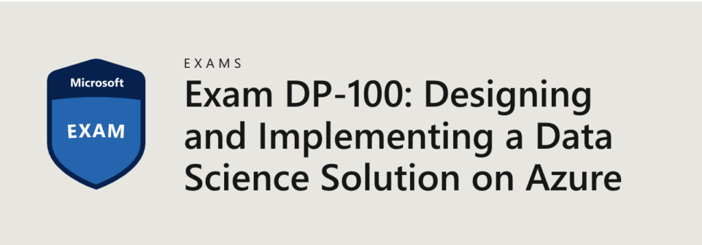 [微軟認證] Microsoft Certification DP-100 - 想方涉法 - 量瓶外的天空 M-Y-Oceane